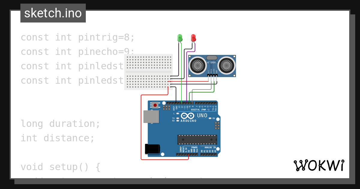 Hc Sr04 Wokwi Esp32 Stm32 Arduino Simulator 8142