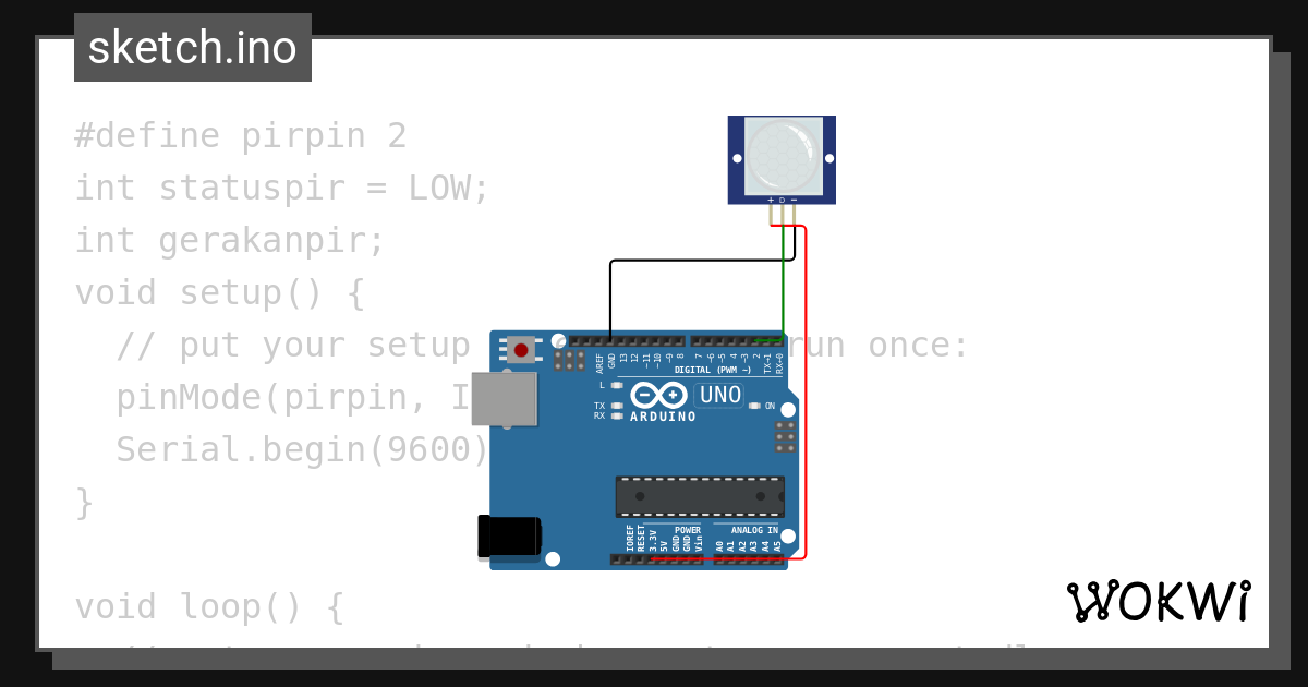 Test Pir Wokwi Esp32 Stm32 Arduino Simulator 0906