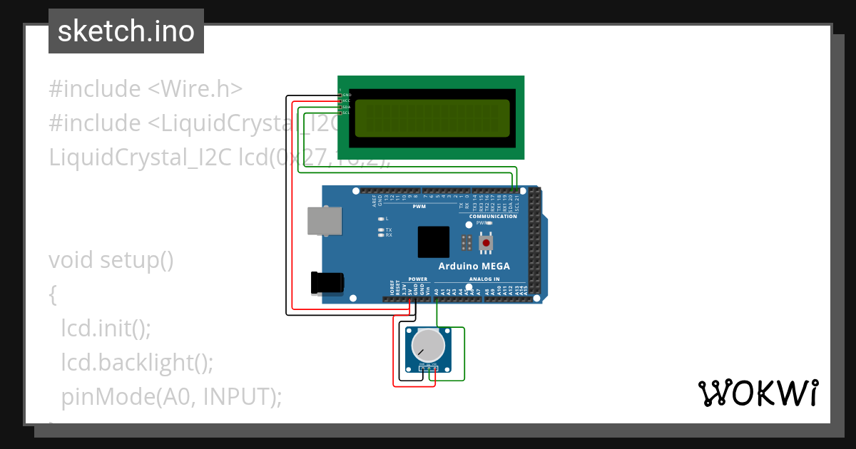 ADC - Wokwi ESP32, STM32, Arduino Simulator