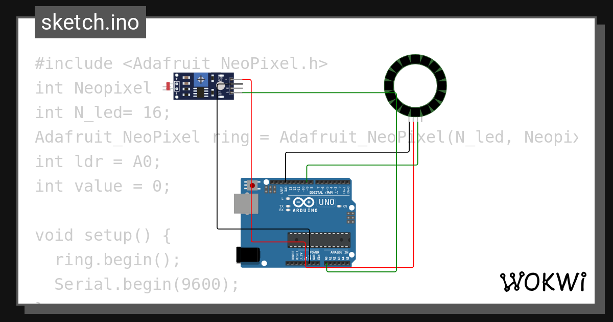 Improved Non Racist Ring Wokwi Esp32 Stm32 Arduino Simulator