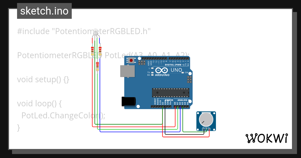 Pot RGB LED library - Wokwi ESP32, STM32, Arduino Simulator Pot RGB LED library - Wokwi ESP32, STM32, Arduino Simulator