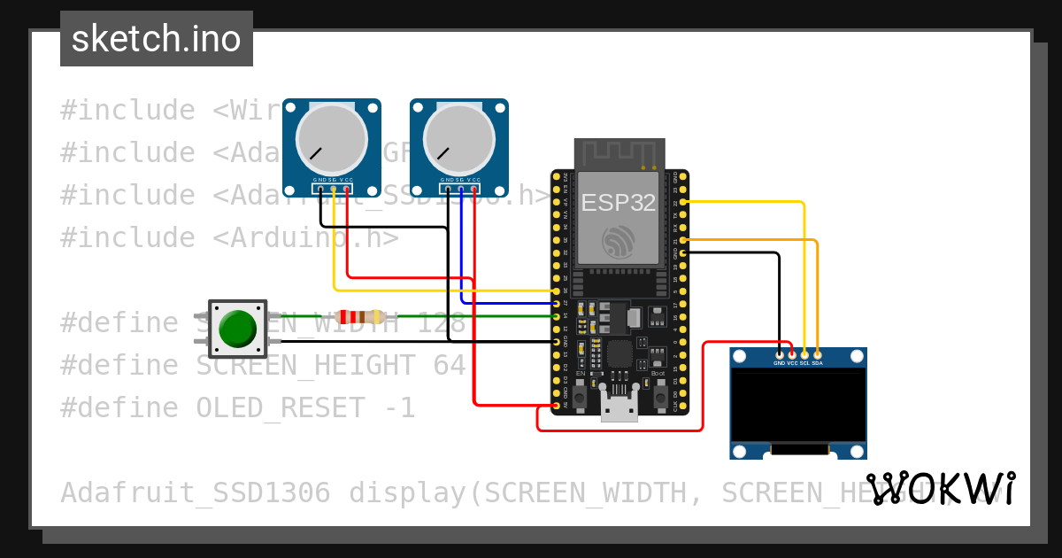Ecran Working Wokwi Esp32 Stm32 Arduino Simulator 8347