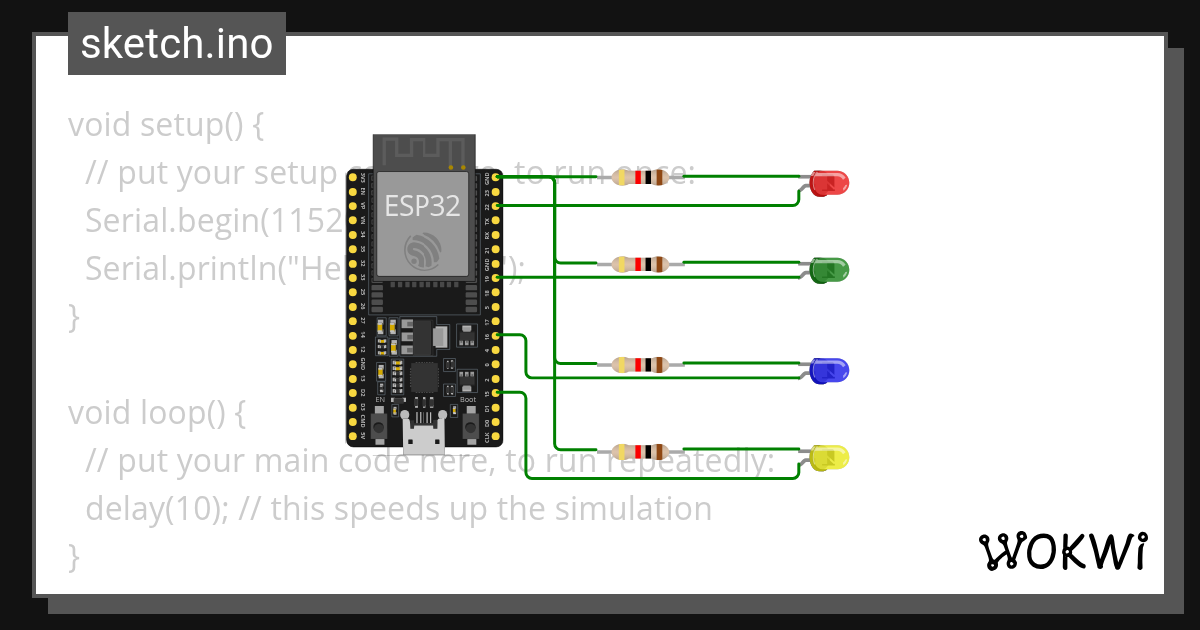 Wokwi - Online ESP32, STM32, Arduino Simulator Wokwi - Online ESP32, STM32, Arduino Simulator