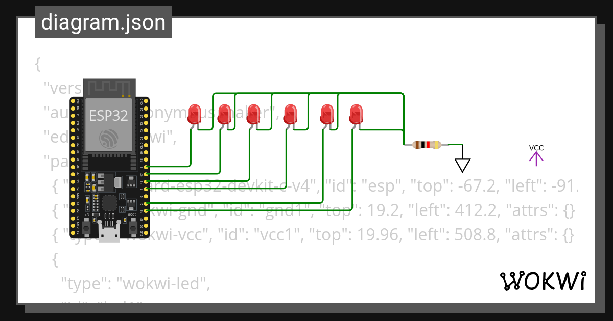 Test Wokwi Esp32 Stm32 Arduino Simulator
