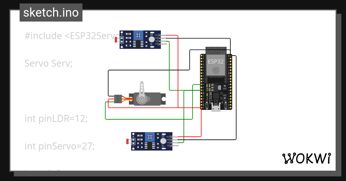 Servo Wokwi Esp32 Stm32 Arduino Simulator 0958
