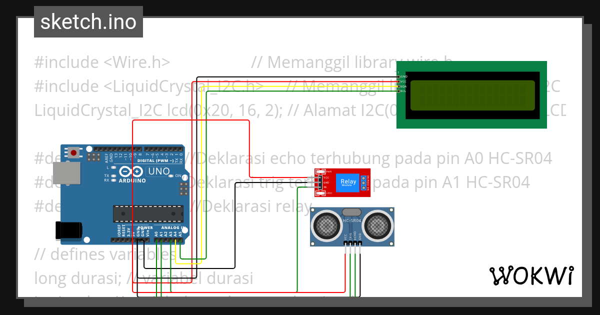 Level control - Wokwi ESP32, STM32, Arduino Simulator