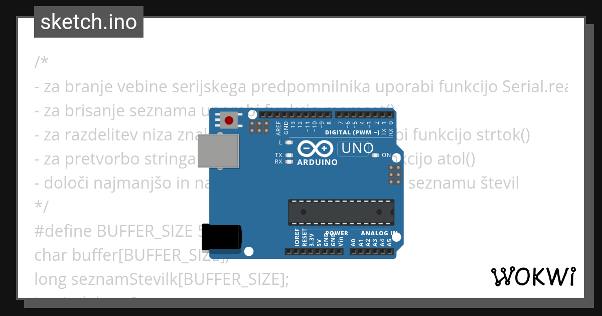 VRO 40.vaja - Wokwi ESP32, STM32, Arduino Simulator