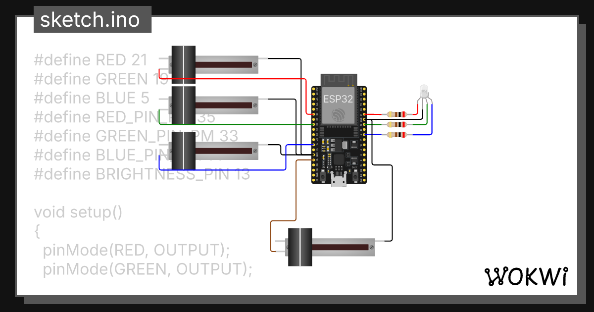 Wokwi Online ESP32 STM32 Arduino Simulator