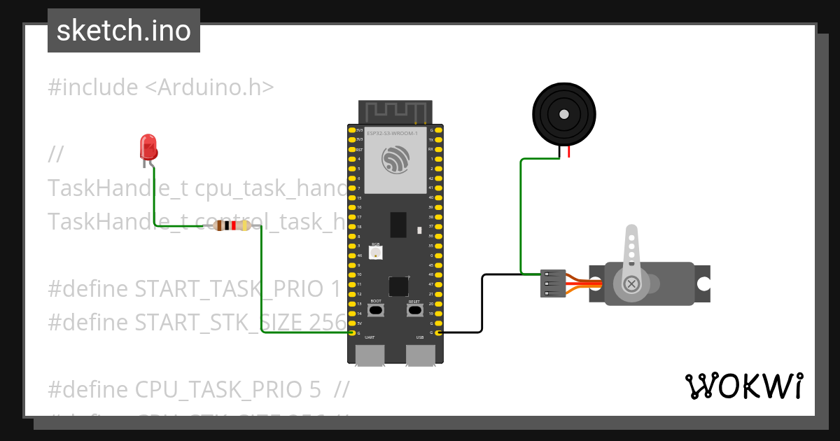 Wokwi - Online ESP32, STM32, Arduino Simulator