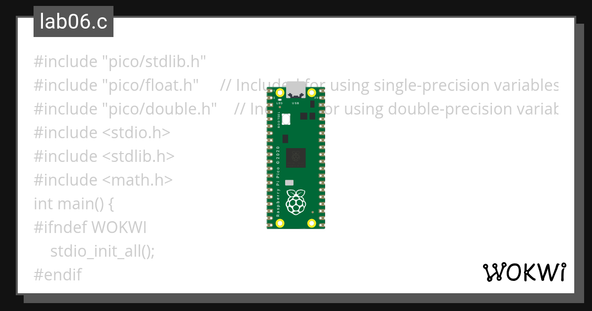 Lab06 - Wokwi ESP32, STM32, Arduino Simulator