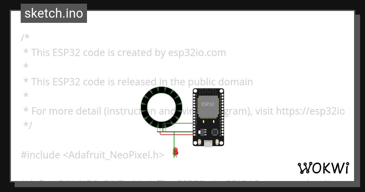 Latihan_1pin untuk banyak led - Wokwi ESP32, STM32, Arduino Simulator Latihan_1pin untuk banyak led - Wokwi ESP32, STM32, Arduino Simulator