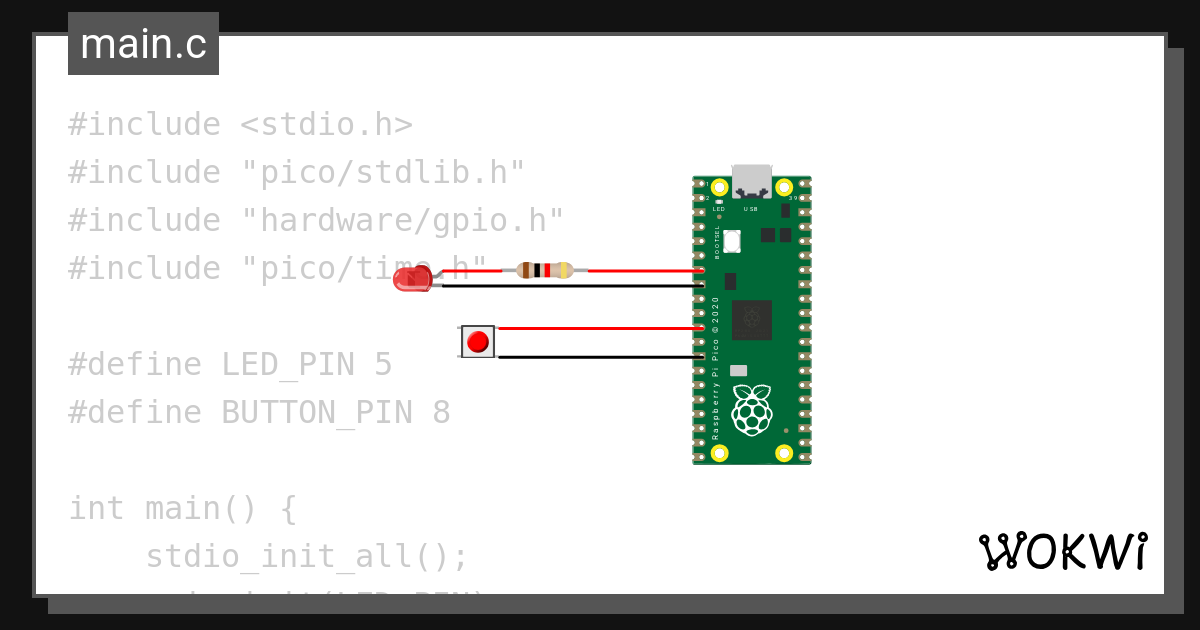 Raspberry Pi Pico Task2 Wokwi Esp32 Stm32 Arduino Simulator 1932