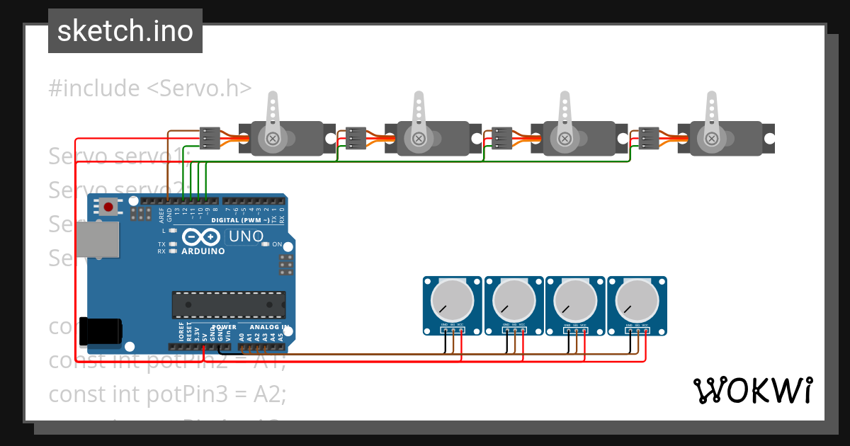 Robotic Arm Safagt Copy Wokwi Esp32 Stm32 Arduino Simulator 0930