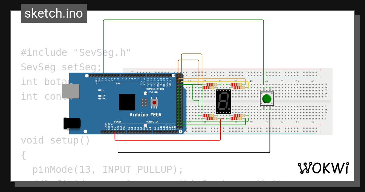 Contador Com Botão Arduino Wokwi Esp32 Stm32 Arduino Simulator