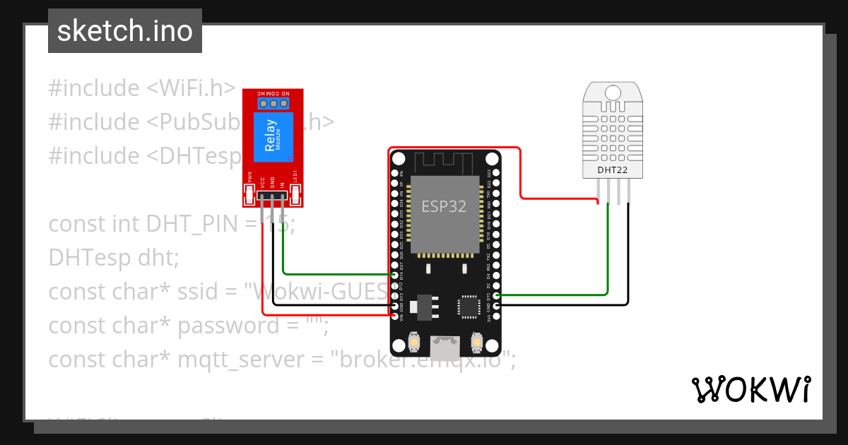 mqttF 45 - Wokwi ESP32, STM32, Arduino Simulator