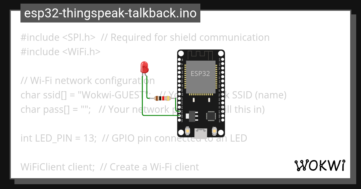 Wokwi - Online ESP32, STM32, Arduino Simulator