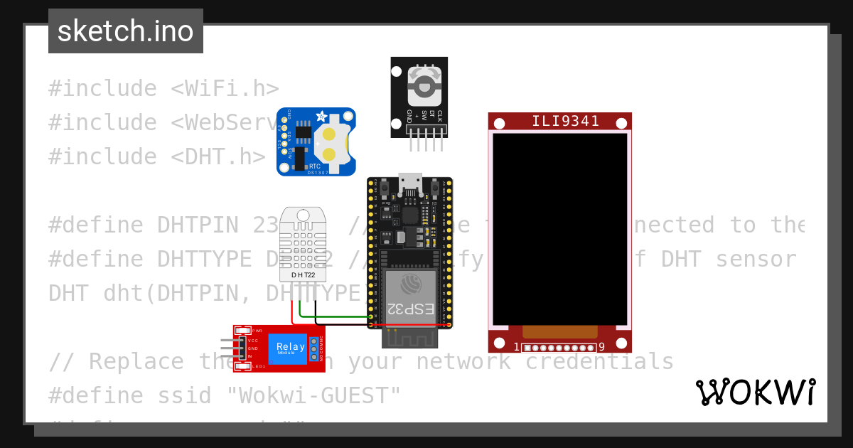 Thermo Wokwi Esp32 Stm32 Arduino Simulator 0284