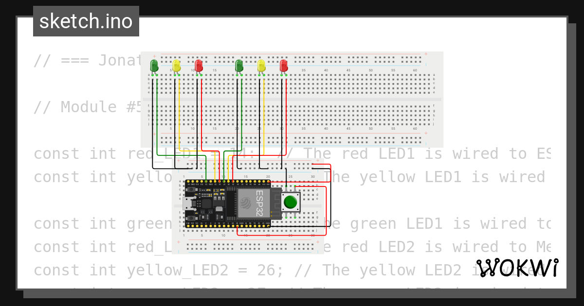 Module 5 Jonathan Velasquez Wokwi Esp32 Stm32 Arduino Simulator