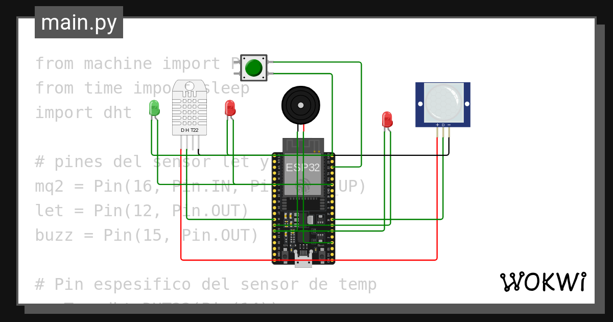 Mi Proyec Program 1 Wokwi Esp32 Stm32 Arduino Simulator