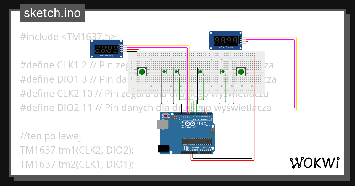 My Chessclock Wokwi Esp32 Stm32 Arduino Simulator 9521