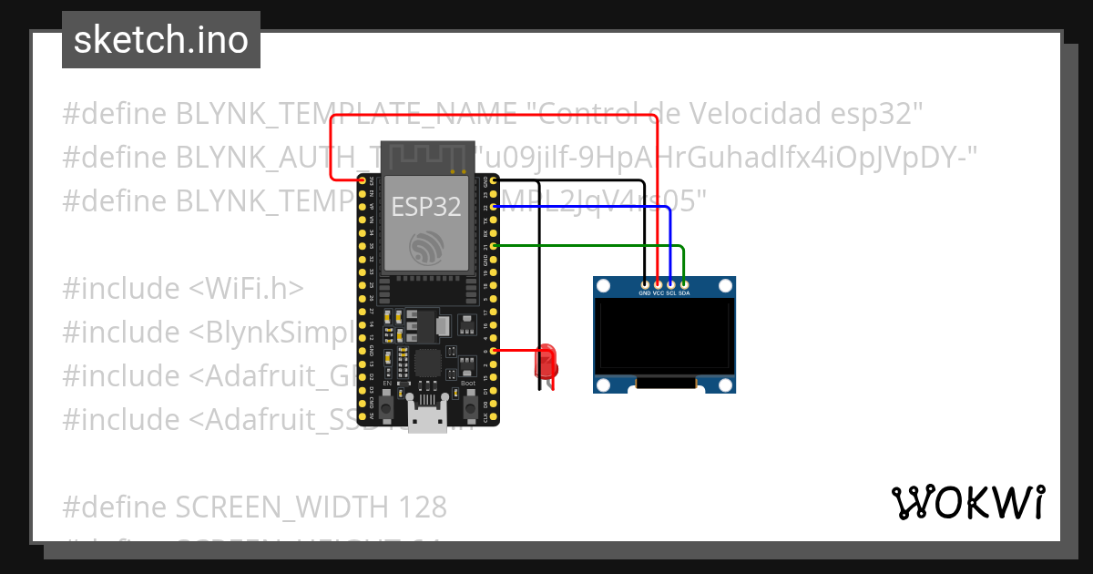 Control de PWM esp32 - Wokwi ESP32, STM32, Arduino Simulator