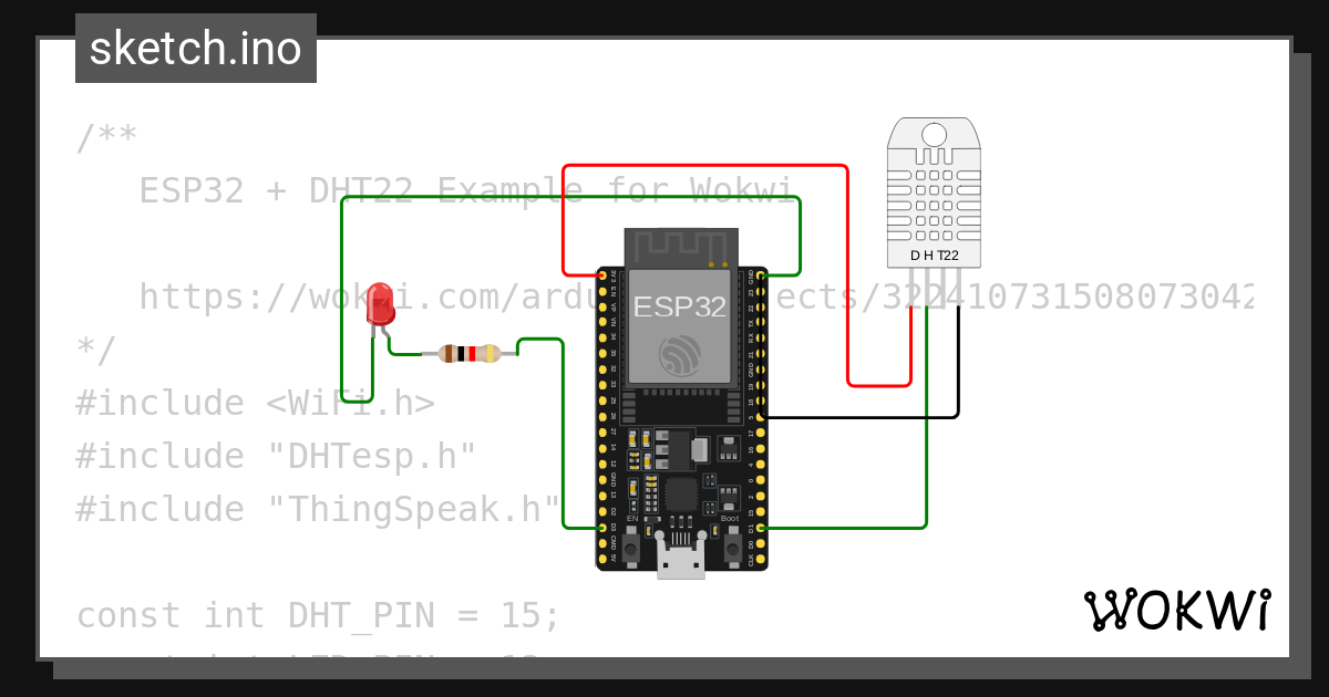 Exp9 Wokwi Esp32 Stm32 Arduino Simulator
