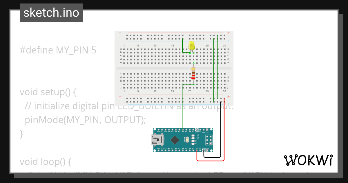 blink_nano - Wokwi ESP32, STM32, Arduino Simulator