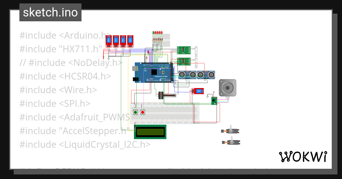 DISPENSING UPDATED - Wokwi ESP32, STM32, Arduino Simulator