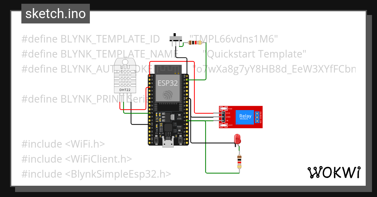 Smartplug Wokwi Esp32 Stm32 Arduino Simulator