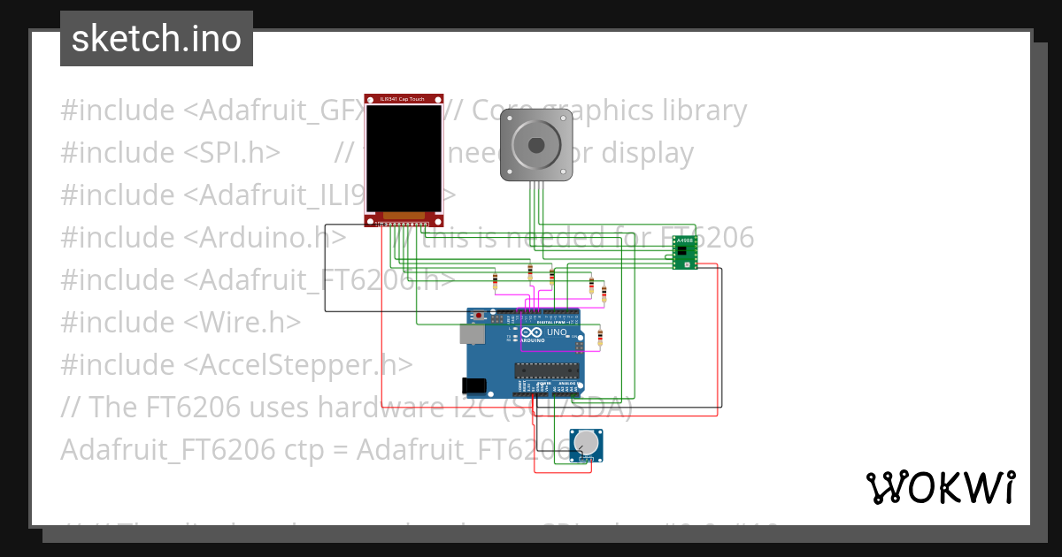 Rayudus Ili9341 Stepper Control Final Wokwi Esp32 Stm32 Arduino 6652