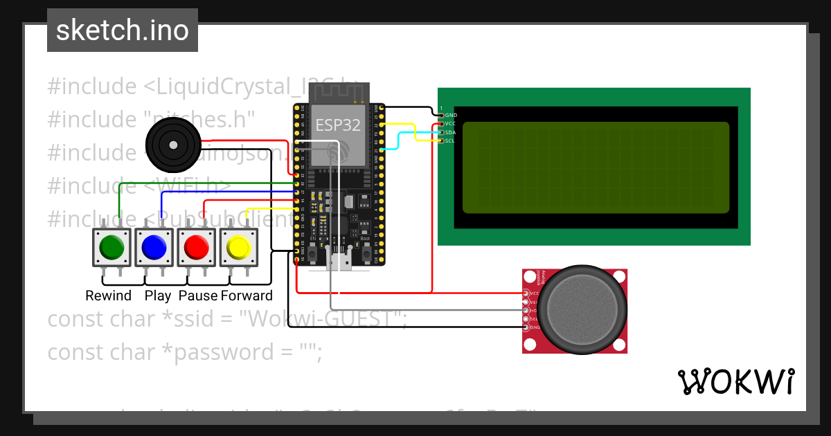 Lab_7 - Wokwi ESP32, STM32, Arduino Simulator