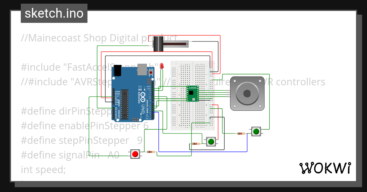 fastaccelstepper Copy - Wokwi ESP32, STM32, Arduino Simulator
