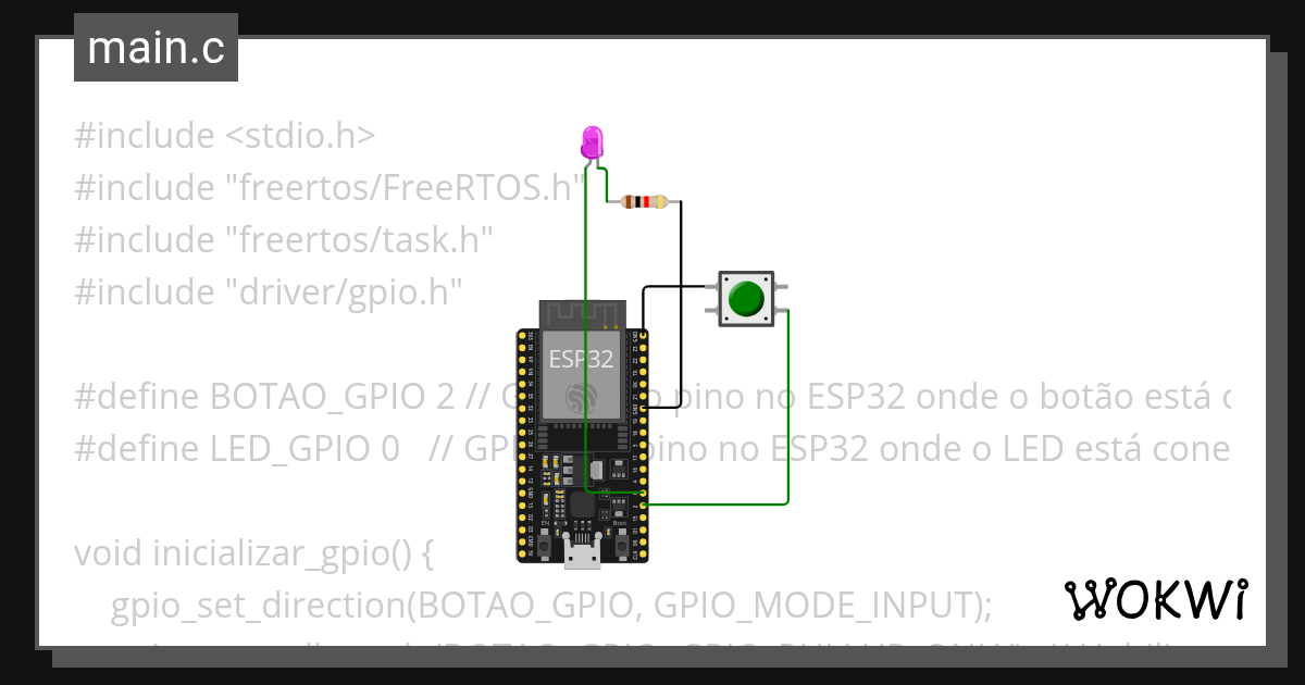 Wokwi - Online ESP32, STM32, Arduino Simulator