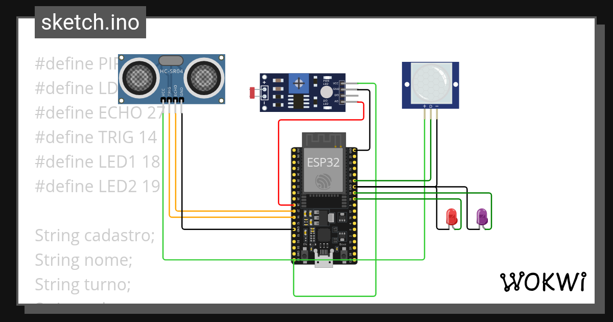 PROJETO 02 - INDUSTRIA 4.0 - Wokwi ESP32, STM32, Arduino Simulator