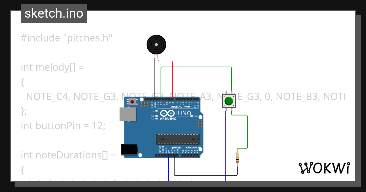 Tone - Wokwi ESP32, STM32, Arduino Simulator