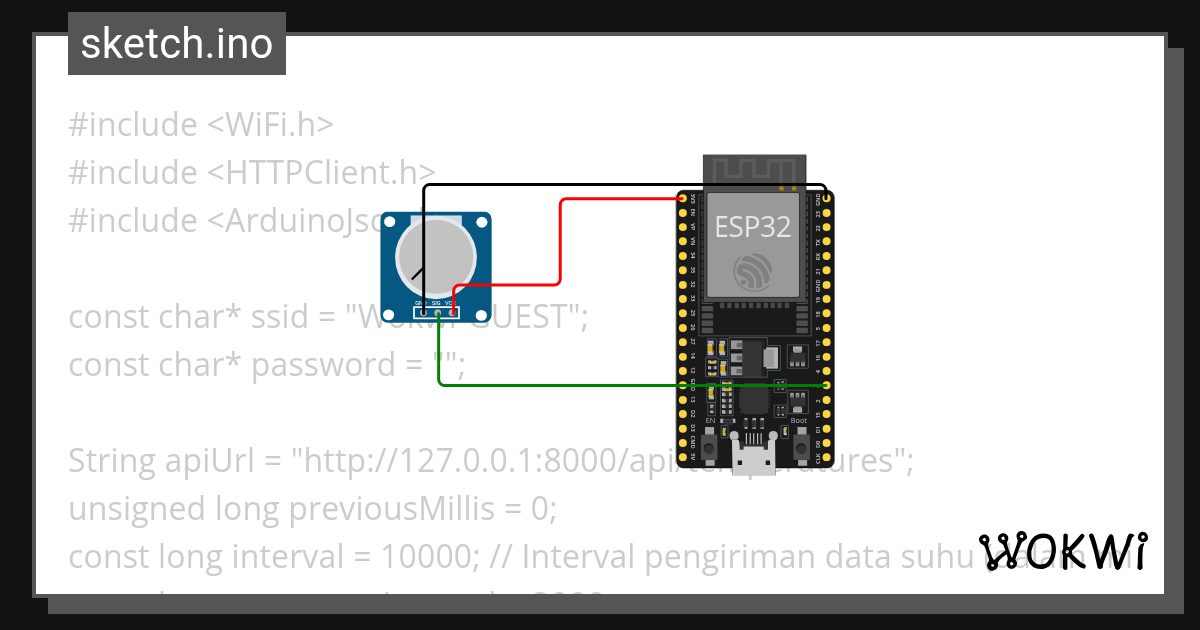 Tugas Mentoring 6 Wokwi Esp32 Stm32 Arduino Simulator 0163