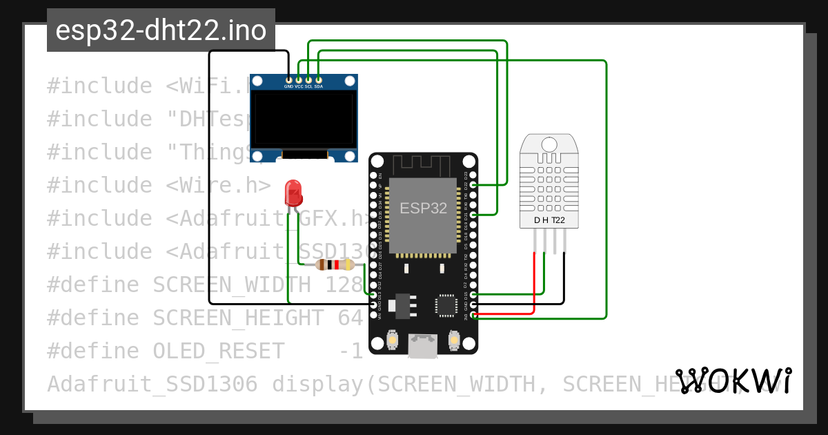 Esp32 Dht22 Thingspeak1 Wokwi Esp32 Stm32 Arduino Simulator 3364
