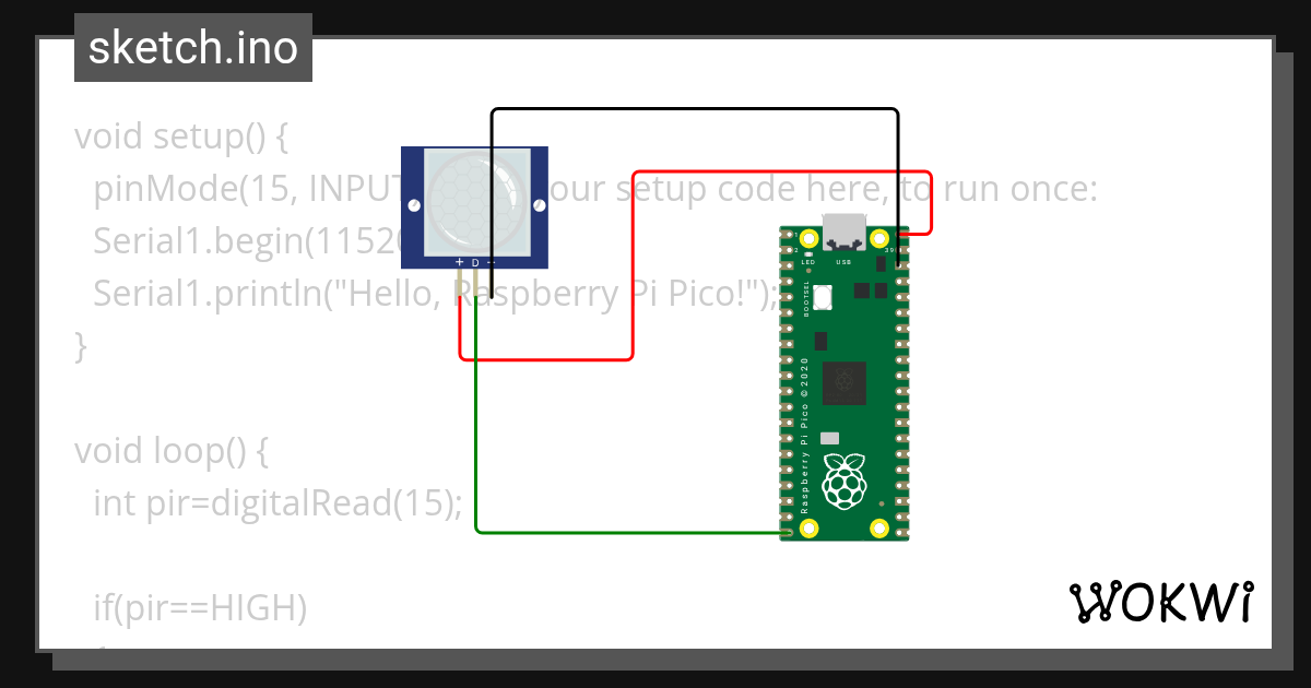 Motion Wokwi Esp32 Stm32 Arduino Simulator