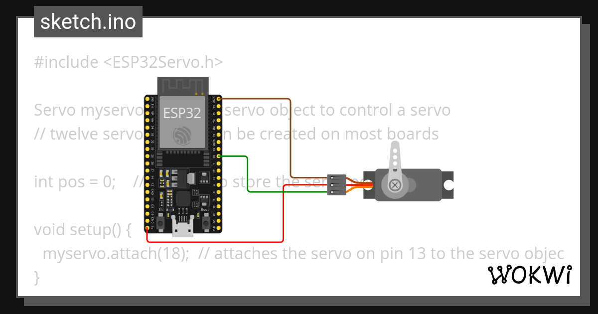 Praktikum Sesi 16 Servo Wokwi Esp32 Stm32 Arduino Simulator 6988