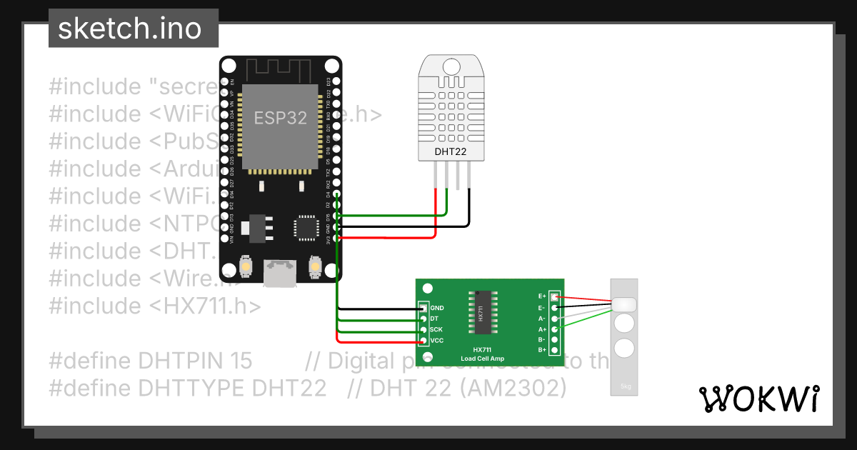 AWS IoT Core Dhruv - Wokwi ESP32, STM32, Arduino Simulator