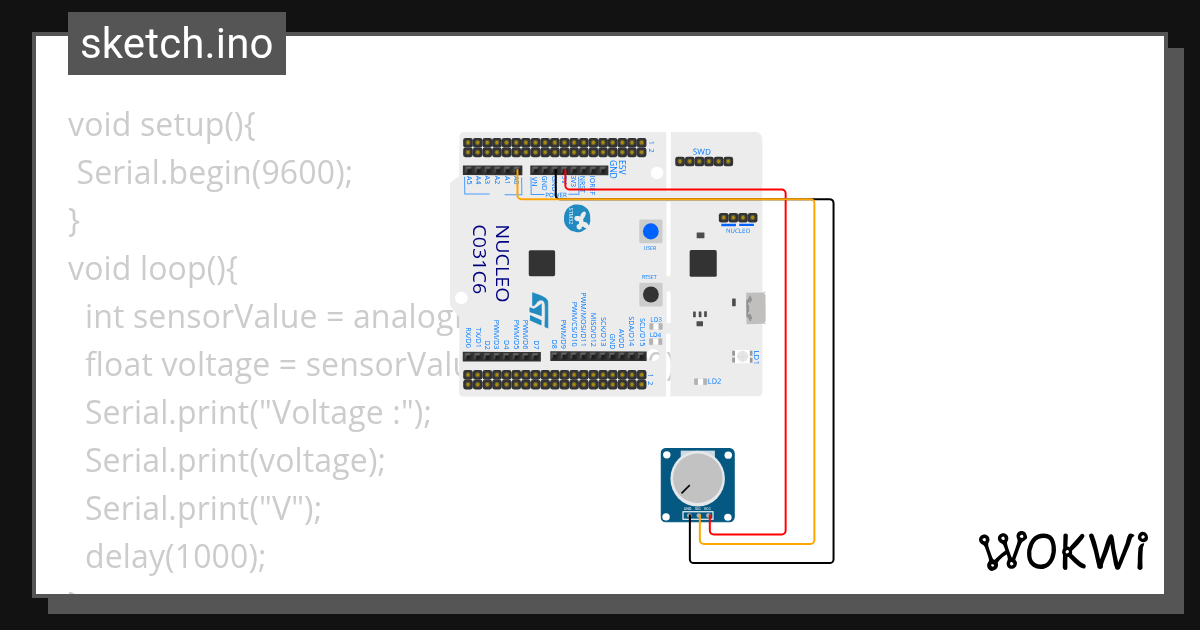 65050246_ADC - Wokwi ESP32, STM32, Arduino Simulator