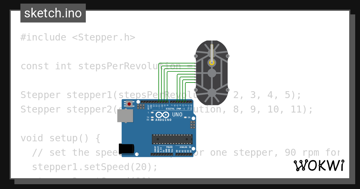 P16 Biaxialstepper Uno Wokwi Esp32 Stm32 Arduino Simulator