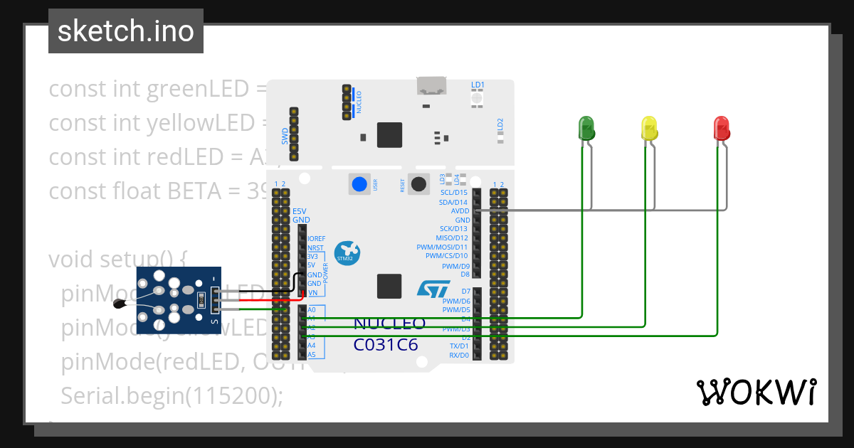Wokwi - Online ESP32, STM32, Arduino Simulator