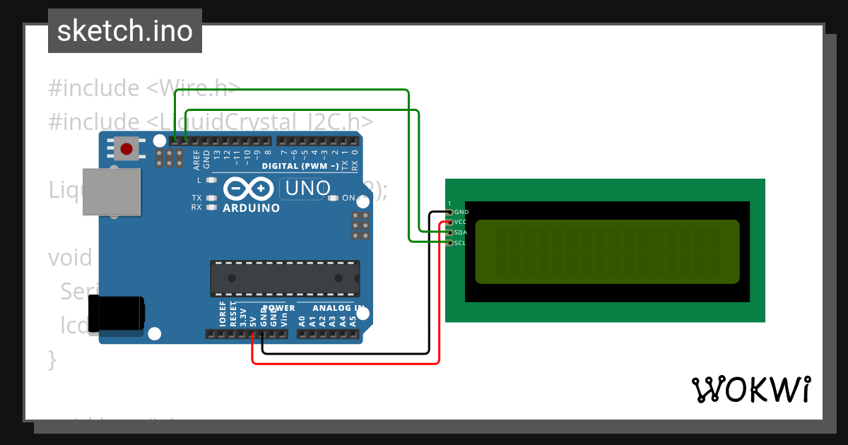 3. Project LCD - Wokwi ESP32, STM32, Arduino Simulator 3. Project LCD - Wokwi ESP32, STM32, Arduino Simulator