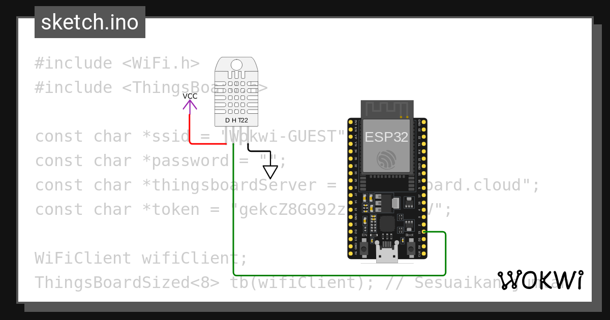 Dht22 Wifi Copy2 Wokwi Esp32 Stm32 Arduino Simulator