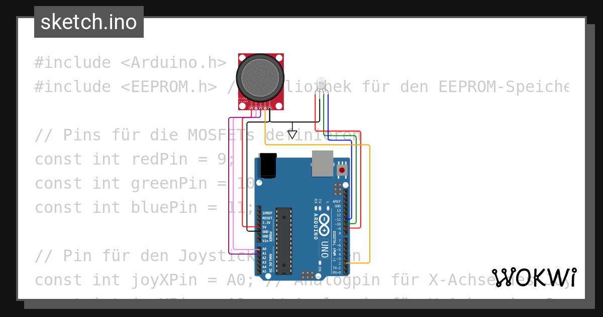 3fledjoy Wokwi Esp32 Stm32 Arduino Simulator