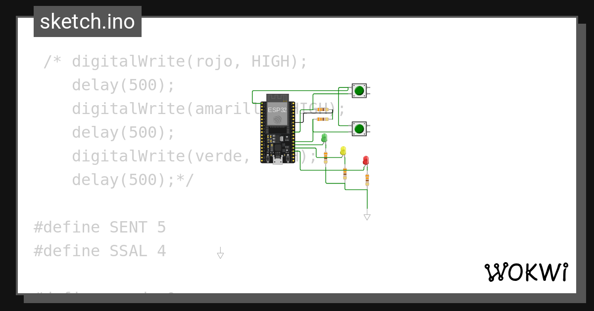 Parqueadero0 Wokwi Esp32 Stm32 Arduino Simulator
