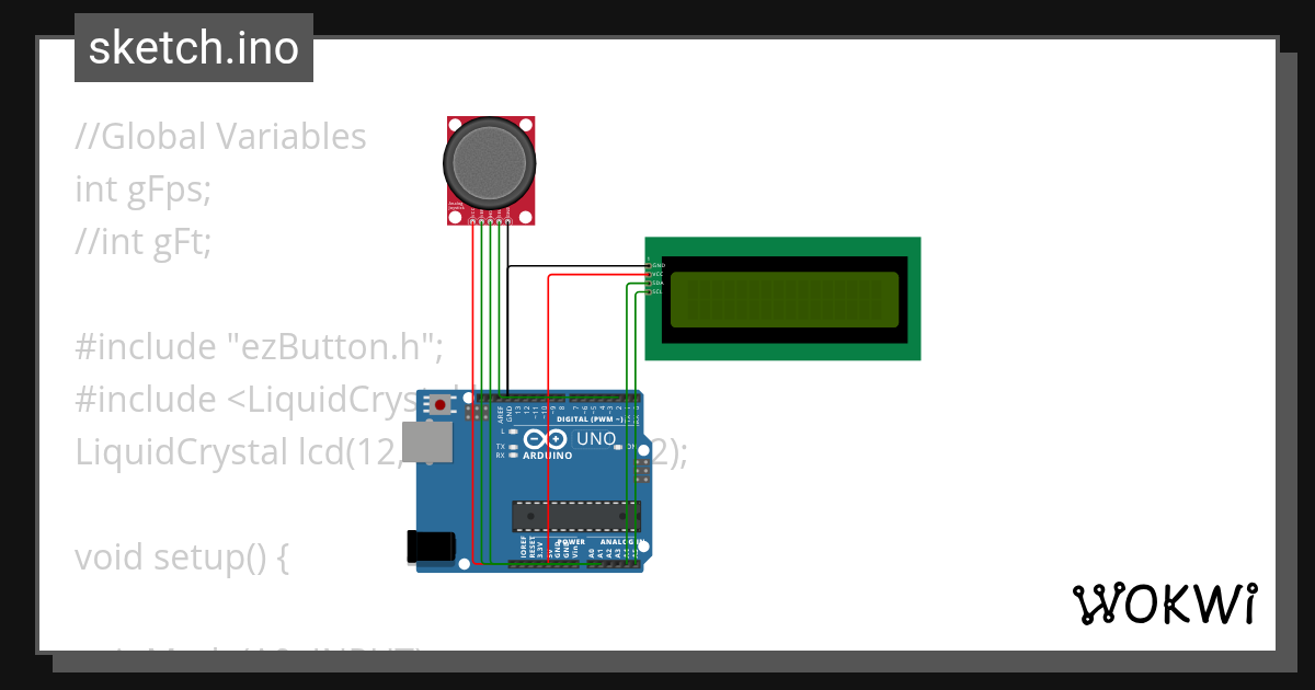 Camera Motor control - Wokwi ESP32, STM32, Arduino Simulator