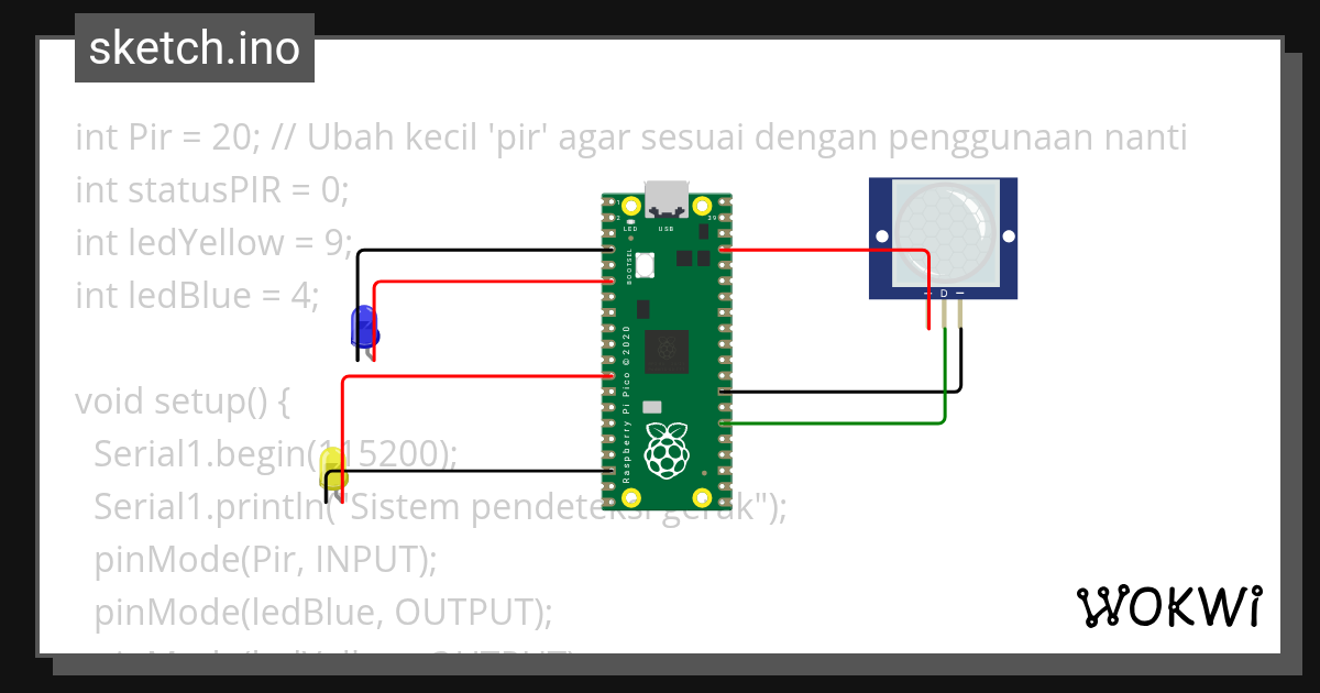 projek uts mikroprosesor - Wokwi ESP32, STM32, Arduino Simulator