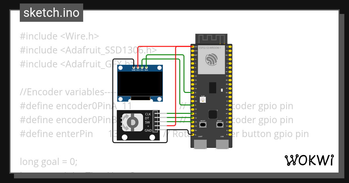 My_Oled_Menu_Nav_v2 - Wokwi ESP32, STM32, Arduino Simulator